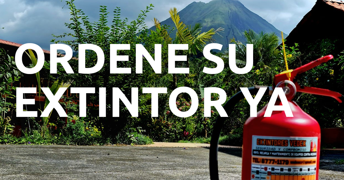 Vedex | Venta, Recarga de Extintores en Costa Rica